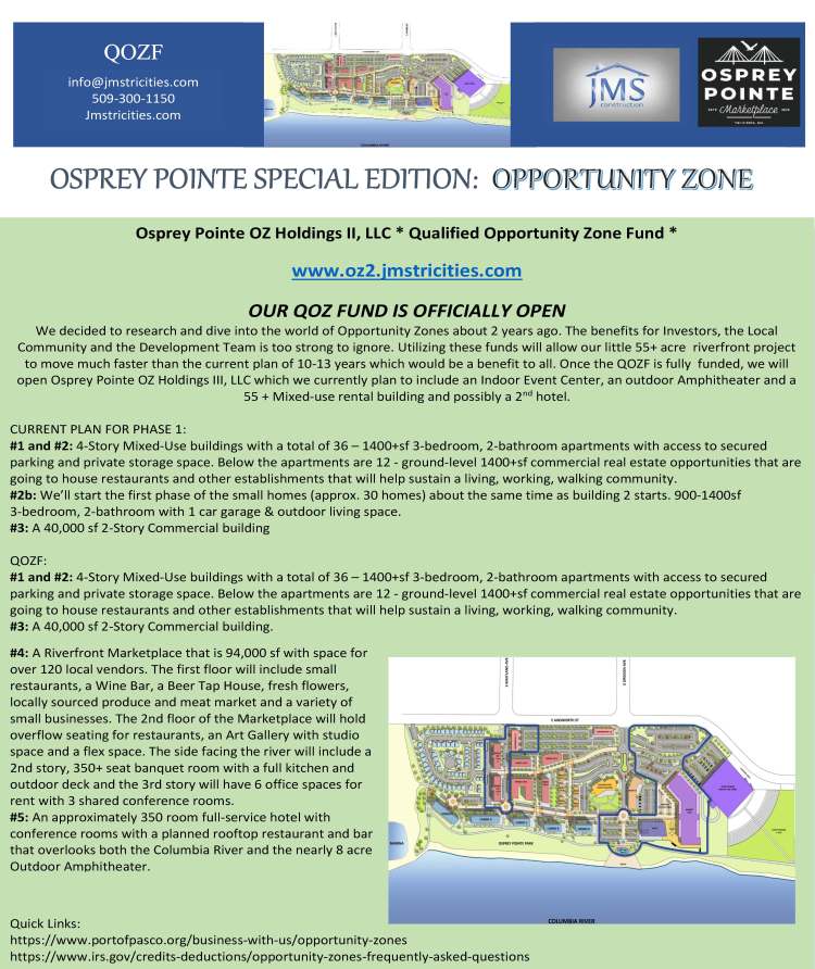 Osprey Pointe Opportunity Zone – JMS Construction/JMS Development